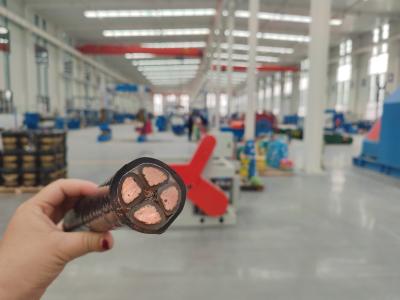 China Electric Copper Cable NYY 3x2.5 4x6 4x10 2x6 5x6mm2 SWA Armour N2XY Cable for Construction for sale