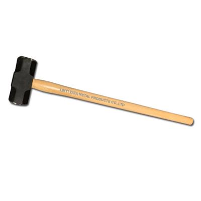 China Sledge hammer with hickory wood handle for sale