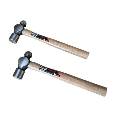 China Ball pein hammer with wooden handle for sale