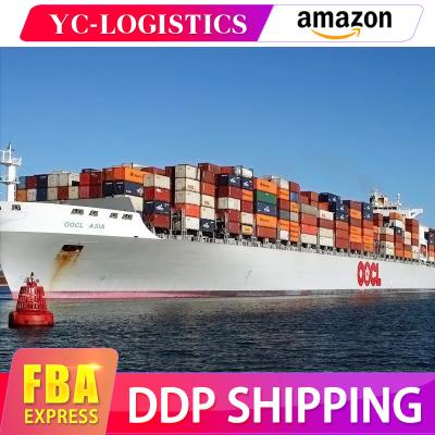 China Sea Freight Forwarder From China To Europe Door To Door Service à venda