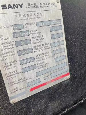 Cina Shacman ha utilizzato il camion ha montato la linea concreta tipo bagnato dello Shotcrete della pompa in vendita