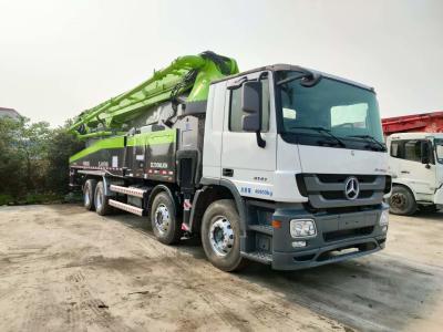 Cina Il camion 2014 della pompa per calcestruzzo di Zoomlion 52m ha montato idraulico semisecco in vendita