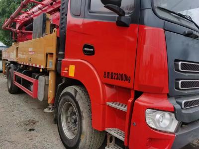 Cina Motore utilizzato del camion SYM5230THB 370C-8A J08E WY della pompa per calcestruzzo dell'asta di Shacman 37m in vendita