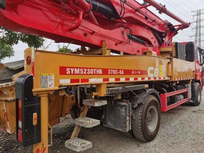 Cina Motore utilizzato del camion SYM5230THB 370C-8A J08E WY della pompa per calcestruzzo dell'asta di Shacman 37m in vendita