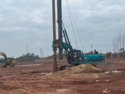 China SWDM160H Used Rotary Drilling Rig 15860×2800×3530mm Borehole Depth 45/35m for sale