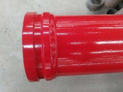 Cina Spruzzatura elettrostatica idraulica senza cuciture del tubo 16Mn dei pezzi di ricambio della pompa per calcestruzzo di ST52 8mm in vendita