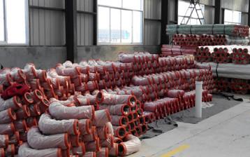 Cina Tubo gemellato DN125 DN150 DN175 della parete dei pezzi di ricambio della pompa per calcestruzzo dell'acciaio di colata ST52 in vendita