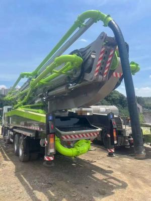 Cina Il GS 56X-6RZ ha ristrutturato la pompa per calcestruzzo montata del camion di seconda mano del camion della pompa per calcestruzzo in vendita