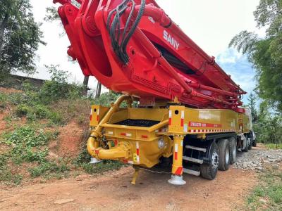 Cina Il camion utilizzato di 62m Shacman ha montato il telaio ISO9001 di Volvo della pompa per calcestruzzo in vendita
