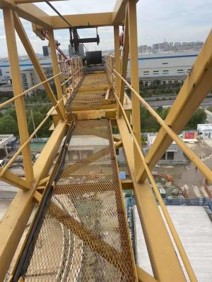 China 2019 gebruikt XCMG flap top toren kraan 7525-16 met hefmoment 330 kN·m/hefcapaciteit 16t, boom 75m/vrije hoogte 51 Te koop