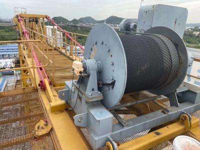 China 2019 gebruikt XCMG flap top toren kraan 7525-16 met hefmoment 330 kN·m/hefcapaciteit 16t, boom 75m/vrije hoogte 51 Te koop