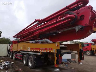 Cina Shacman 56m Used Concrete Pump Truck con cilindro di diametro*colpo 260/1900 Capacità in vendita