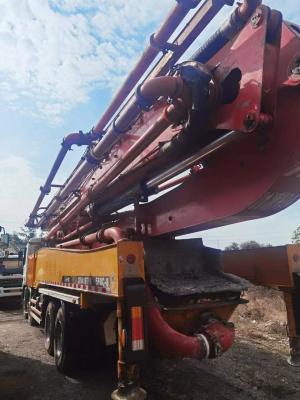 Cina 2013 Shacman 56m 120-180m3/H Used Concrete Pump Truck con pompa idraulica per la costruzione rapida in vendita