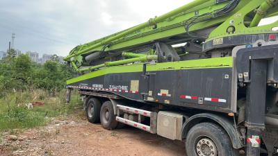 Cina 14990*2530*4000mm Camionetto pompa per calcestruzzo verde per grandi progetti di costruzione in vendita