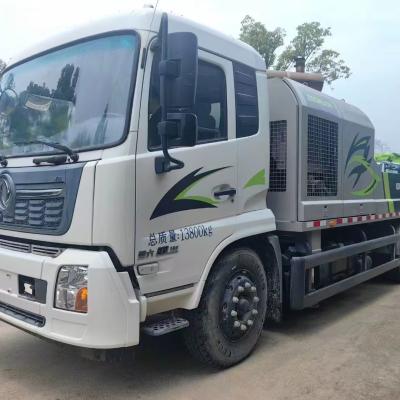 중국 2022년 줌라이언 ZLJ5140THBEF 중고 콘크리트 라인 펌프 - 시간당 100m³ 출력 | 수직 도달 거리 200m | 낮은 사용 시간(2000시간 미만) | 동풍 섀시 판매용