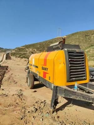 China 2020 SANY HBT80C-1818DⅢ Diesel Trailer Pump | 90 m³/h output | 186 kW engine for sale