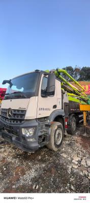 China 2021 Zoomlion 56m Concrete Pump Truck (Mercedes-Benz Chassis) | 56 m Max. Vertical Reach | 180 m³/h Output |11 MPa for sale