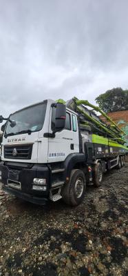 China 2023 Zoomlion Sitrak 70m Lingyun II Concrete Pump Truck | 69.1 m Max. Vertical Reach | 180 m³/h Output | 11.3 MPa for sale