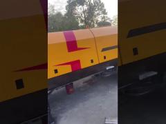 100-200m Refurbished Concrete Trailer Pump Trailer Line Pump 68000-7350kg