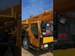 2015 cabine de luxe de grande vue de XCMG 25 Ton Used Crane Truck QY25K5