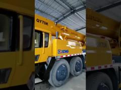 2015 XCMG 70 de Opgezette Kraan QY70K/QY70KH van Ton Used Truck Crane Refurbished Vrachtwagen