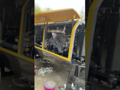 Gerenoveerde van de de Lijnpomp van Shacman Concrete van de de Aanhangwagencontrole het Systeemplc voor bouw