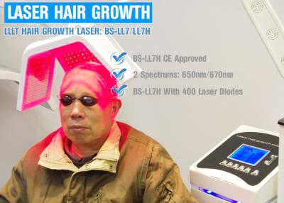 Cina CE regolabile ISO13485 di energia della macchina di crescita del laser dei capelli di lunghezza d'onda 650nm/670nm in vendita