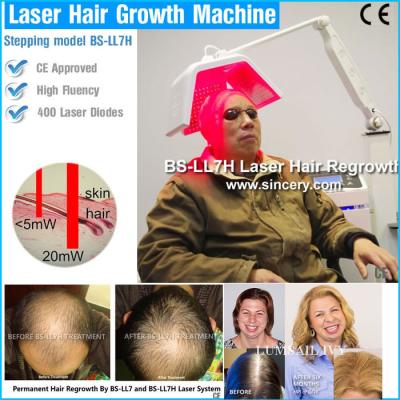 Cina CE regolabile ISO13485 di energia della macchina di crescita del laser dei capelli di lunghezza d'onda 650nm/670nm in vendita