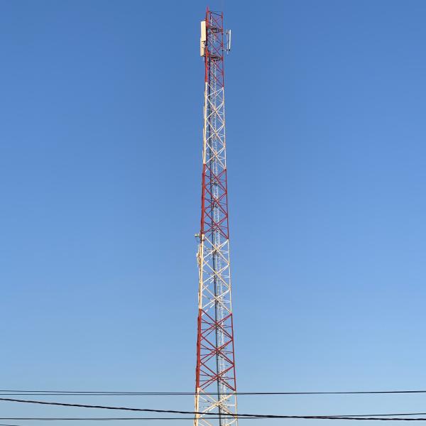 Quality Factory Custom Hot Dip Galvanized Communication Tower Q355 Steel for 4G 5G Mobile Network for sale