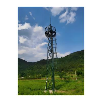 China Multi-Purpose Galvanized Lookout Guard Tower for Fire Prevention & Scenic Monitoring for sale