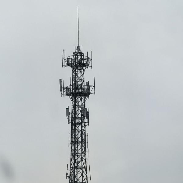Quality Angular Tower Steel Telecommunication Radio Broadcasting Mobile Cell Communicati for sale