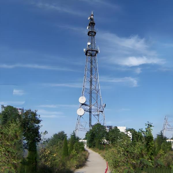 Quality Angular Tower Steel Telecommunication Radio Broadcasting Mobile Cell Communicati for sale