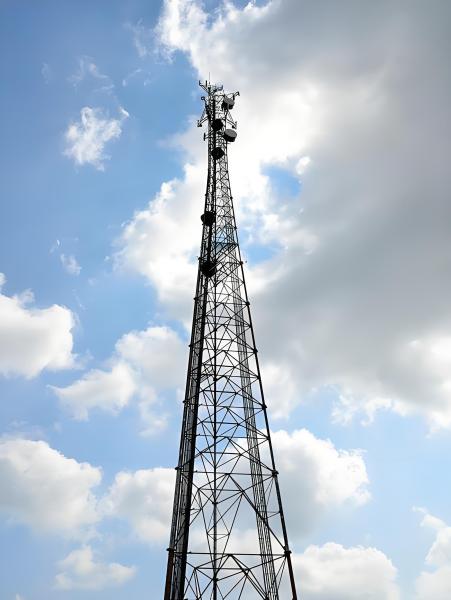 Quality Angular Tower Steel Telecommunication Radio Broadcasting Mobile Cell Communicati for sale