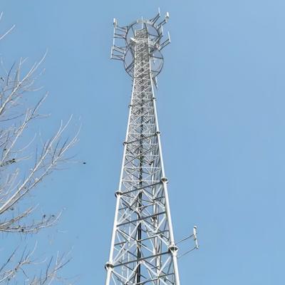 China Custom Height Hot Dip Galvanized Anemometer Tower for Wind Farm Resource Assessment and Meteorological Sensor Installation for sale