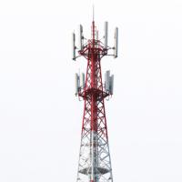 Quality Hot dip galvanized steel tube tower offering stable structure low wind for sale