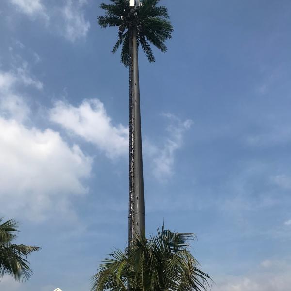 Quality Customizable height Bionic Tree Tower with wind resistant steel structure and for sale