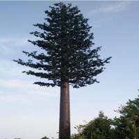 China Durable Bionic Tree Tower with hot dip galvanized surface treatment and customizable height designed for communication and landscape harmony for sale