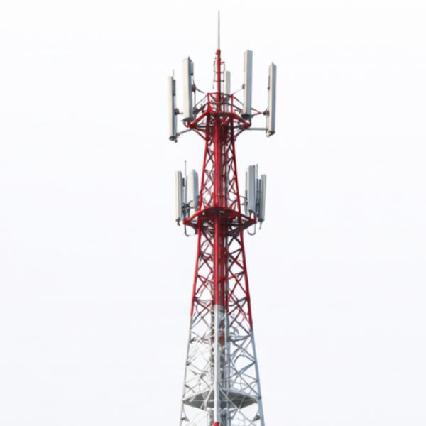 Quality Lightweight yet strong Steel tube tower providing load distribution and resistance to environmental degradation over time for sale