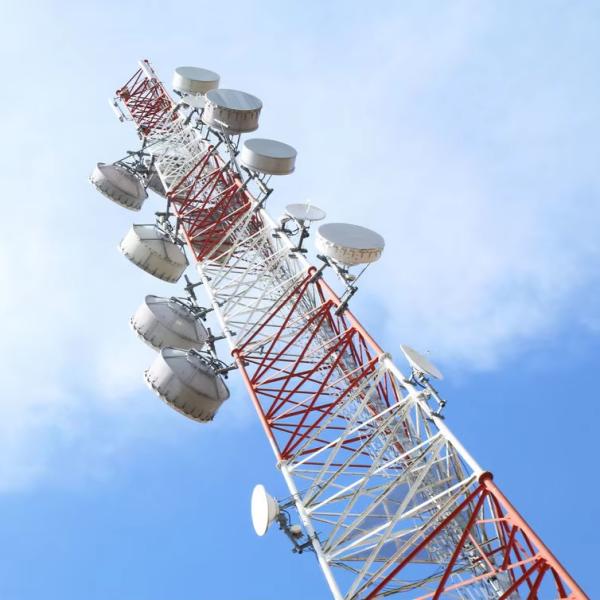 Quality Steel tube tower offering flexible height options to accommodate different project specifications and site constraints for sale