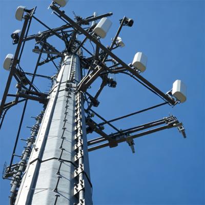 China Monopole Tower designed to optimize space utilization on limited site areas while providing robust communication support for sale
