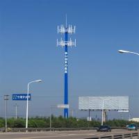 China Robust Monopole Tower Providing Excellent Wind Resistance and Structural Stability for Telecommunications Installations for sale