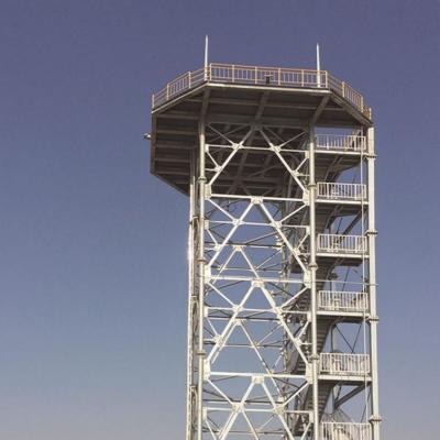 China Lightweight Security Surveillance Tower Made from Corrosion Resistant Materials Allowing Easy Relocation and Long Term Outdoor for sale