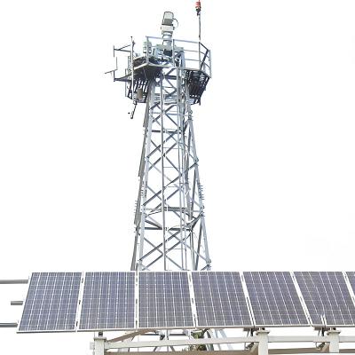 China Lightweight Guard Tower Made from Aluminum Alloy and Impact Resistant Glass Suitable for Temporary Security Checkpoints for sale