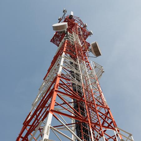 Quality Angle steel tower with overall hot dip galvanized treatment providing superior anti corrosion acid and alkali resistance for outdoor for sale