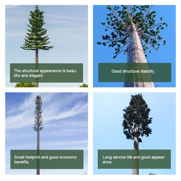 Quality Customizable Bionic Tree Tower combining communication function and natural for sale