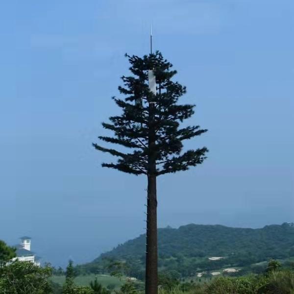 Quality Realistic Bionic Tree Tower communication solution with hot dip galvanized for sale