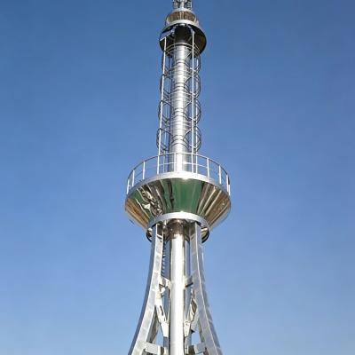 China Galvanized Lightning Tower with Strong Wind Resistance and Long Service Life for Industrial and Commercial Applications for sale