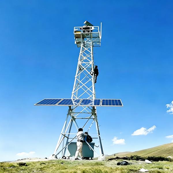 Quality Hot dip galvanized angle steel tower with strong bearing capacity and uniform force distribution ensuring safe long term outdoor operation for sale