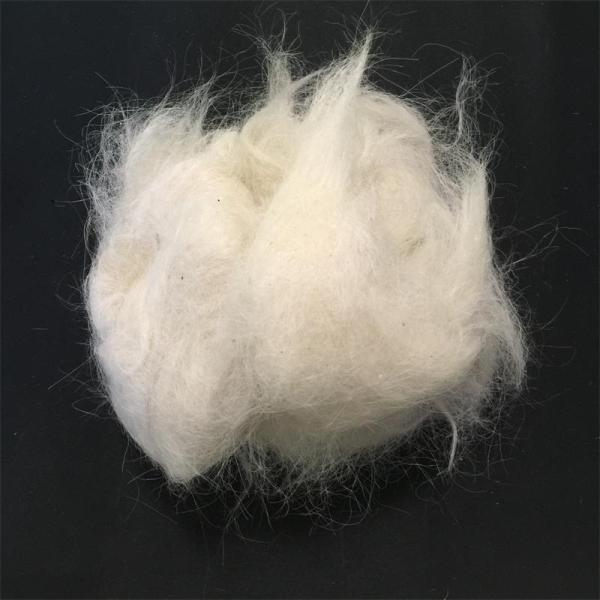 Quality Scoured Chinese  White /grey Goat Hair Waste for sale