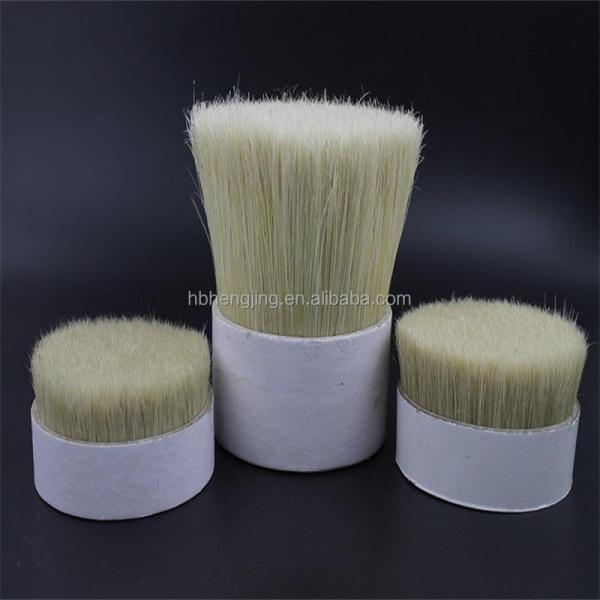 Quality Bleached/dyed Double Boiled Chungking Pig Bristle for sale